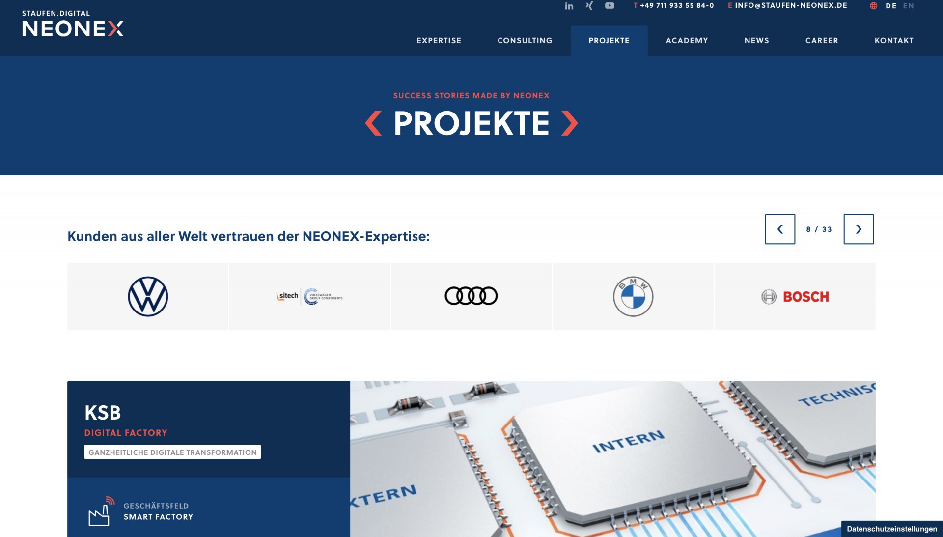 Projekte | NEONEX